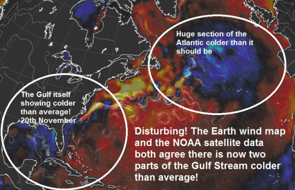 Disturbing! It looks like the ‘GULF STREAM’ has stalled! – BOMBOGENESIS ...